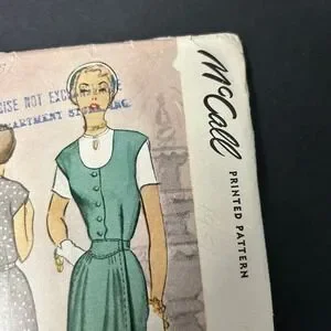 McCall's | Other | Vintage 5s Mccall 3009 Sewing Pattern Women Sz 4 ...